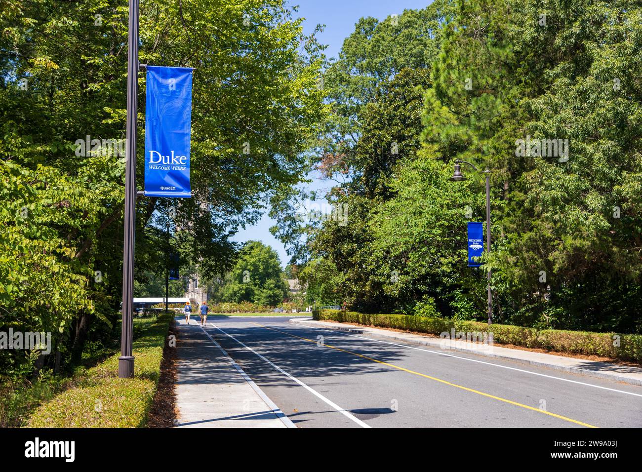 Banner on gate hi-res stock photography and images - Alamy