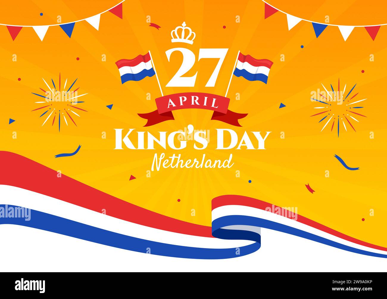 April 27 netherlands Stock Vector Images - Alamy