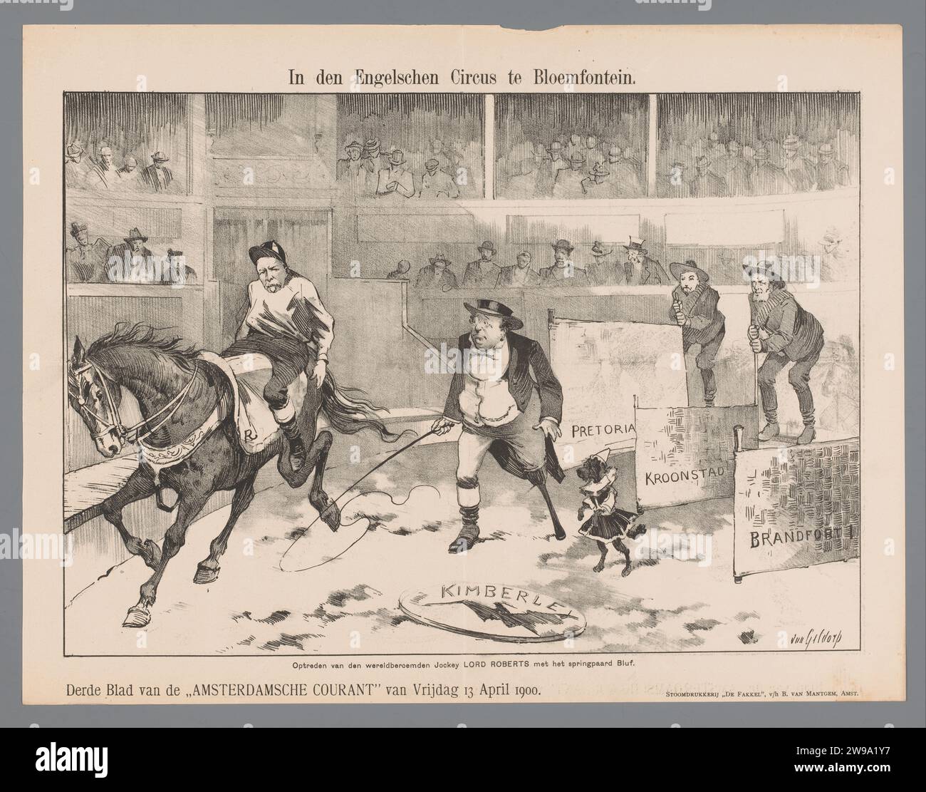 In the English circus in Bloemfontein, Petrus van Geldorp, 1900 ...
