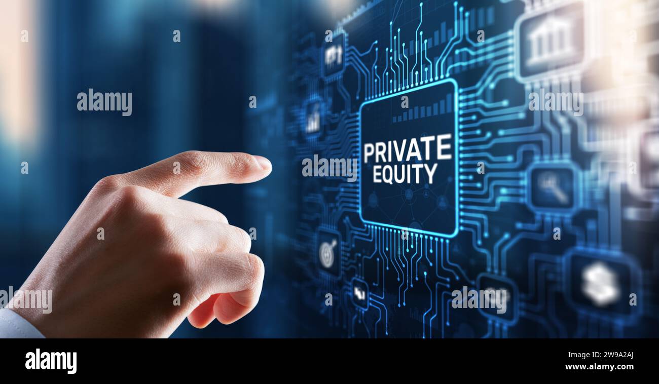 Private equity investment business concept. Technology Internet concept Stock Photo - Alamy