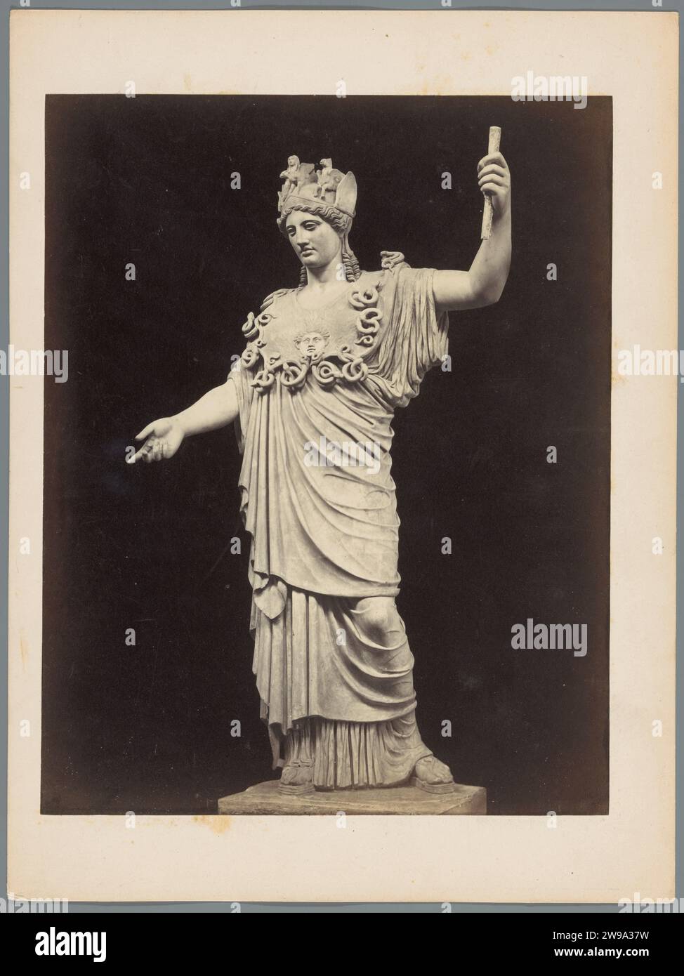 Image of Athena, c. 1875 - c. 1900 photograph cardboard. photographic ...