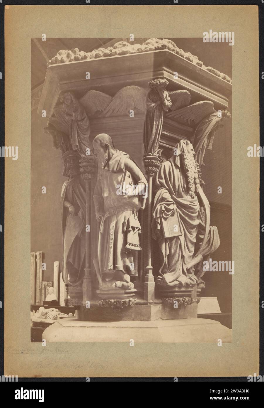 Cast of the Mazesput in the Musée des Monuments Français in Paris, c ...