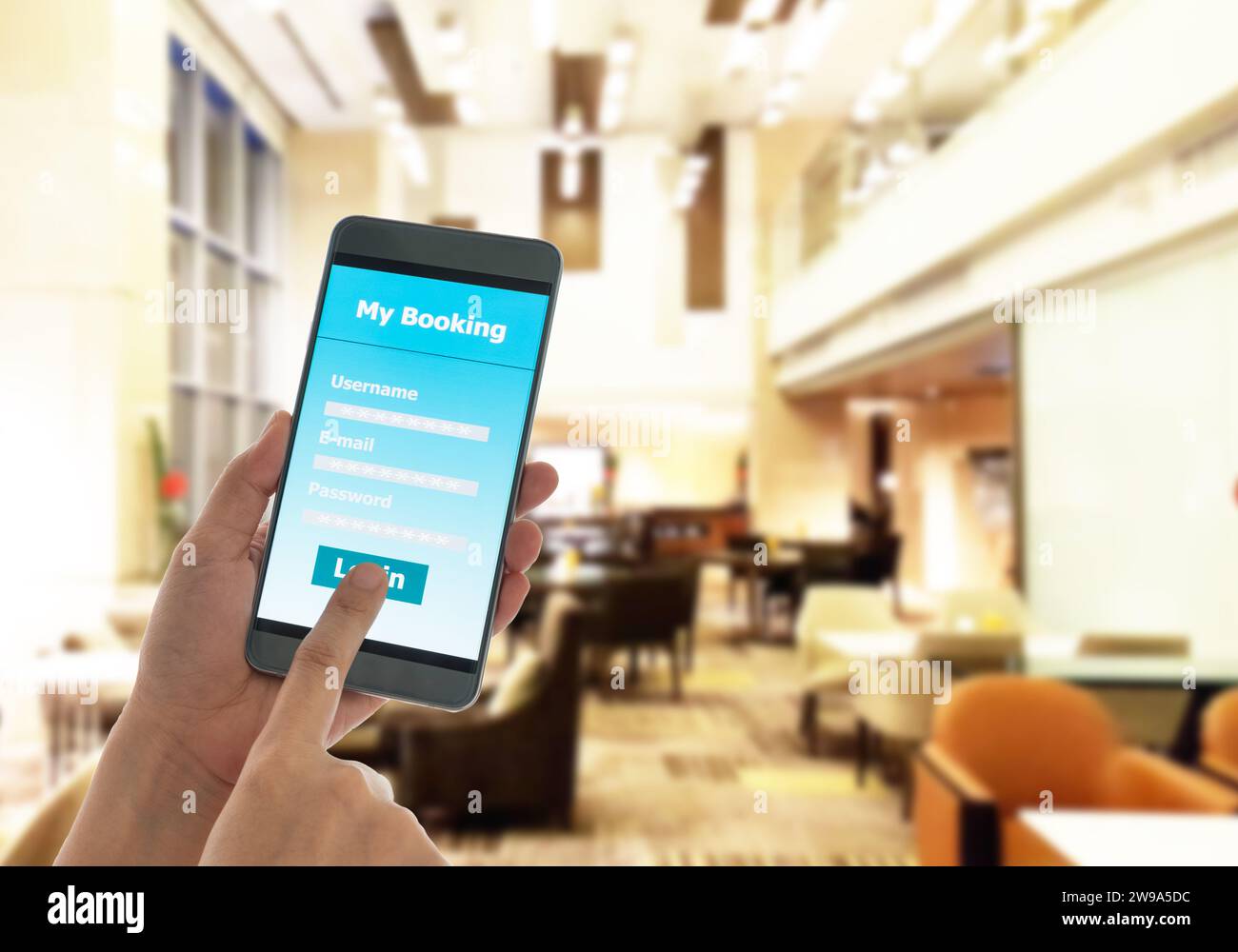 The use of smart phones, mobile restaurant reservations. technology ...