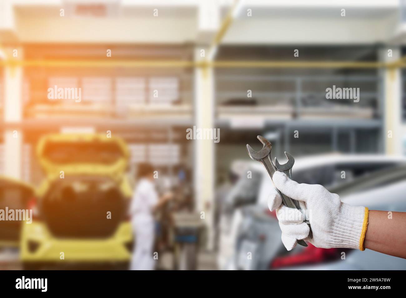 Technical services car hi-res stock photography and images - Alamy