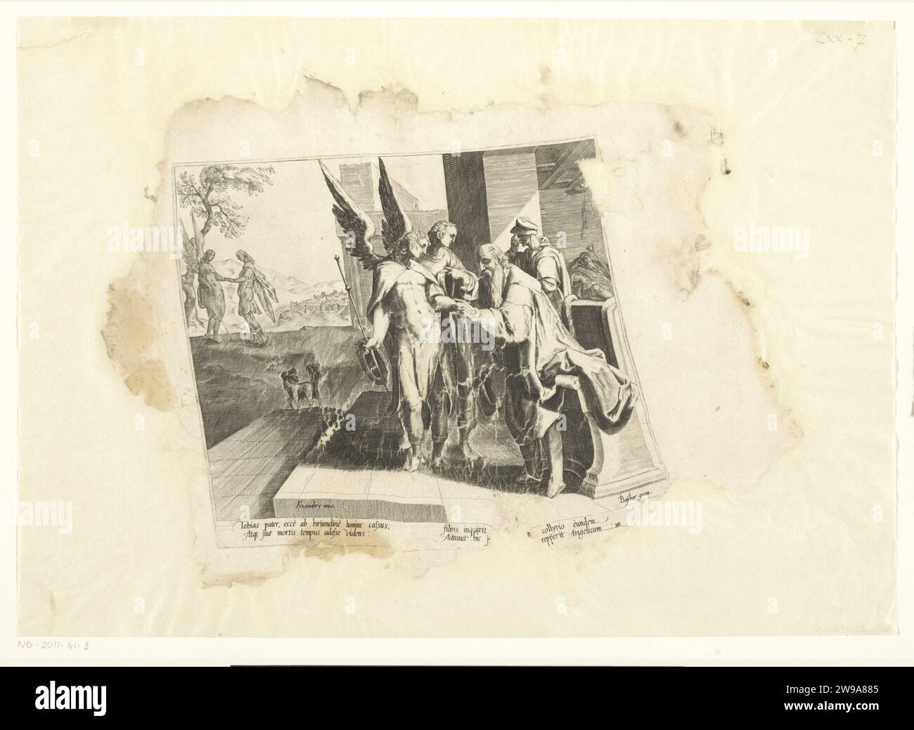 Farewell to Tobias, Jacques de Gheyn (II) (Attributed to), after Karel ...