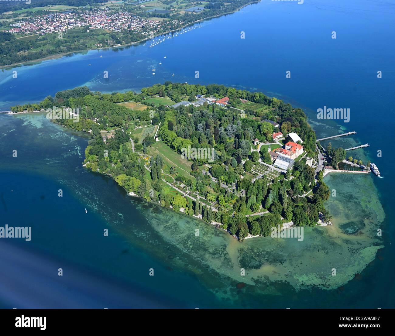 Luft Luftbild Bodensee Insel Mainau Luft Luftbild Bodensee Insel Mainau ...