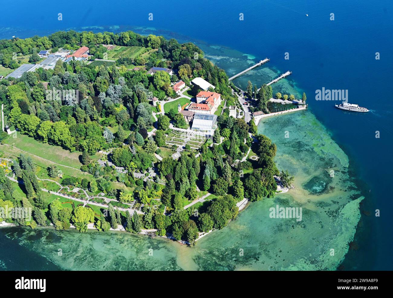 Luft Luftbild Bodensee Insel Mainau Luft Luftbild Bodensee Insel Mainau ...