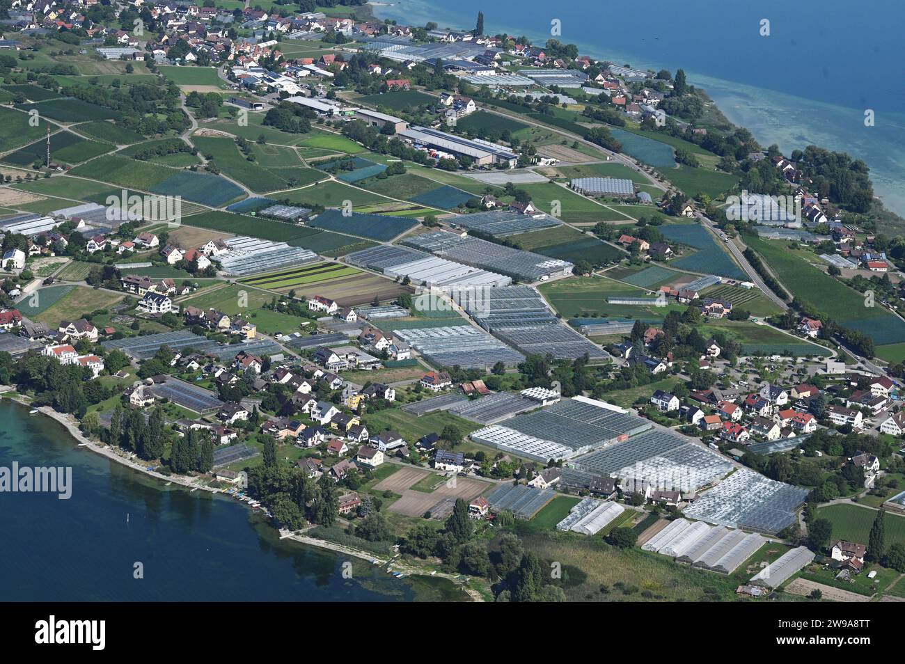 Bodensee insel luftbild hi-res stock photography and images - Alamy