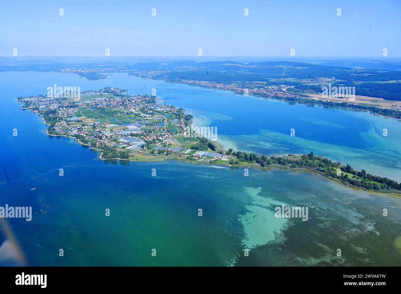 Bodensee insel luftbild hi-res stock photography and images - Alamy