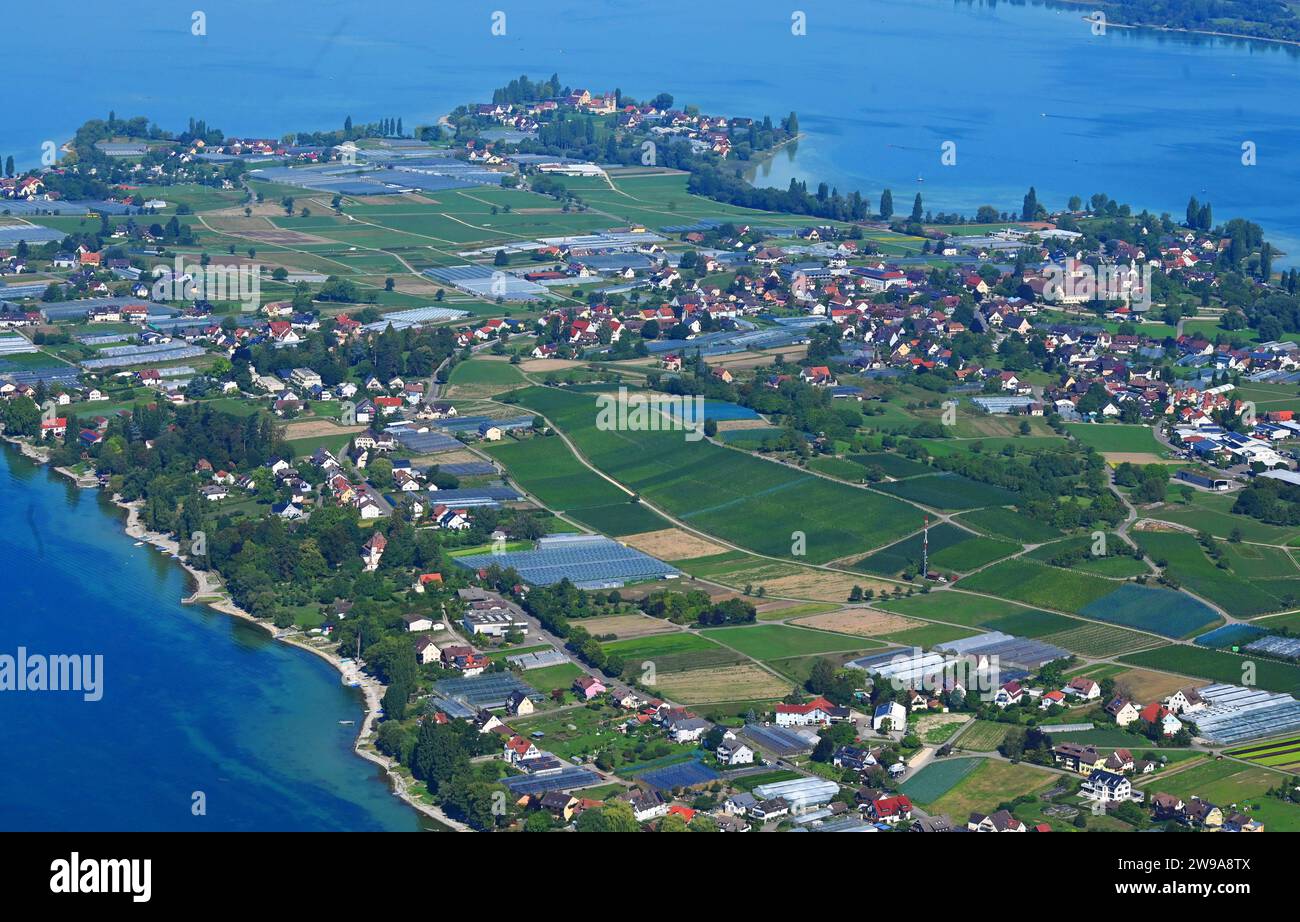 Bodensee insel luftbild hi-res stock photography and images - Alamy