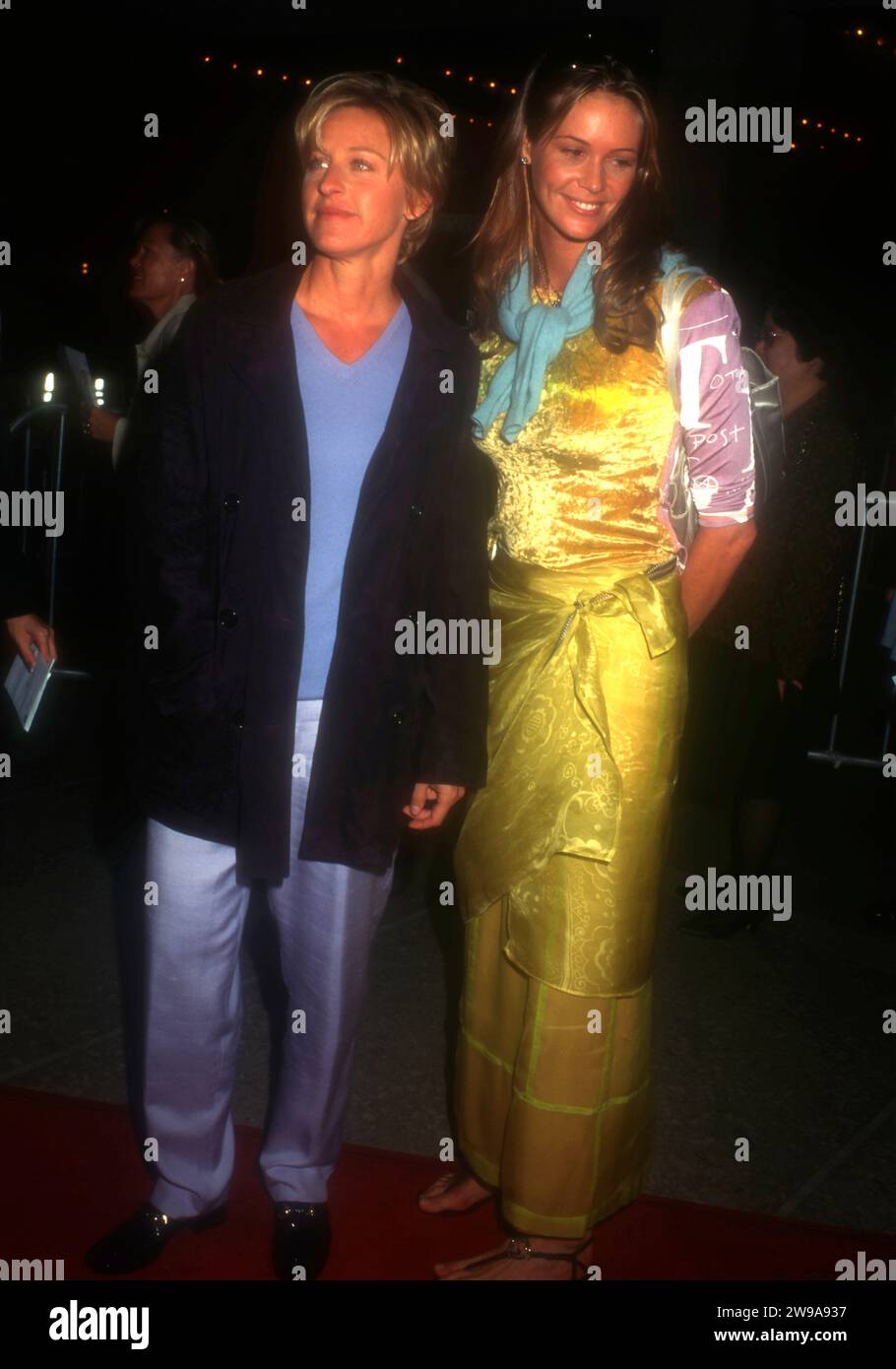 Century City, California, USA 30th September 1996 Comedian Ellen ...
