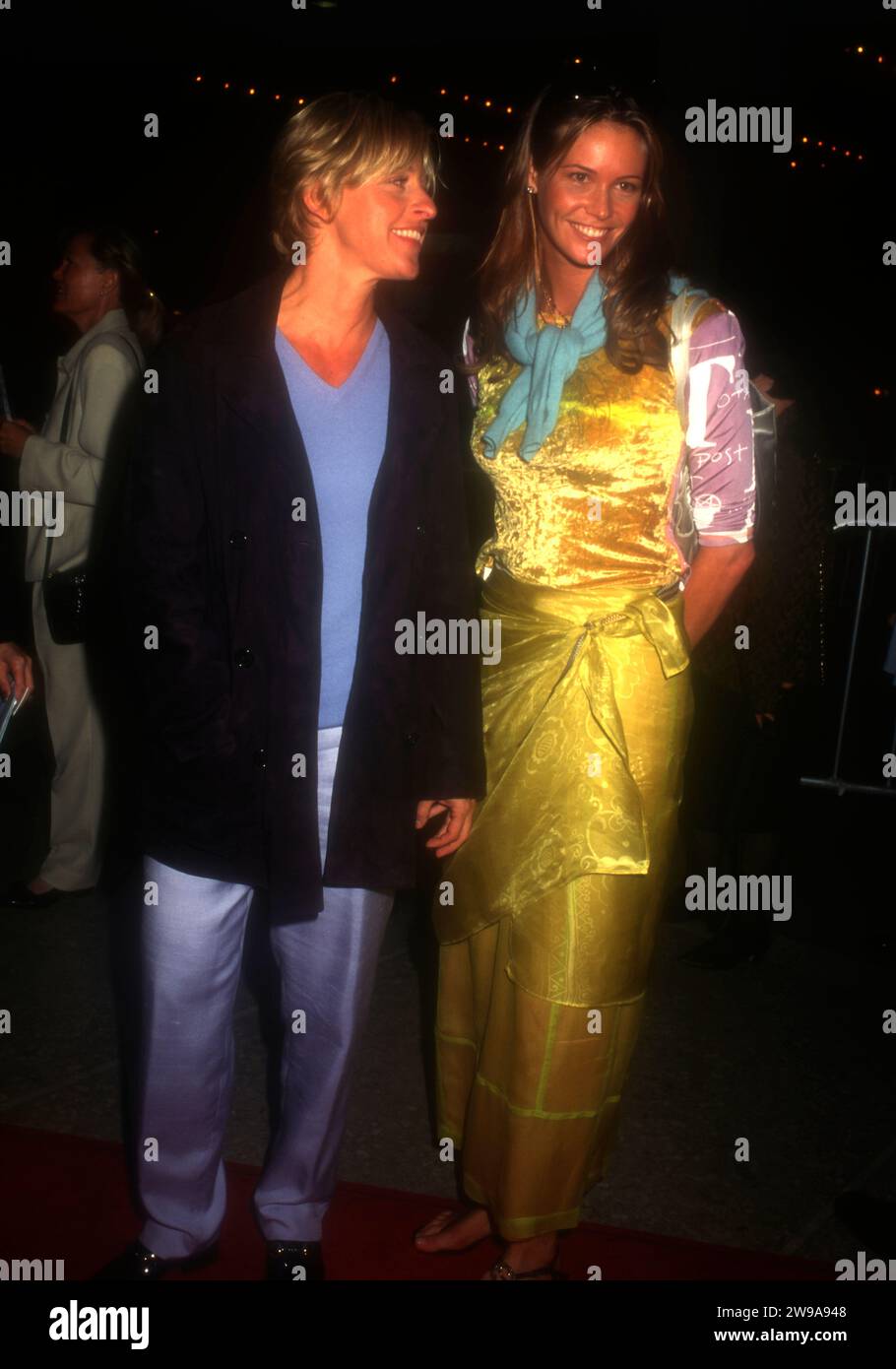 Century City, California, USA 30th September 1996 Comedian Ellen ...