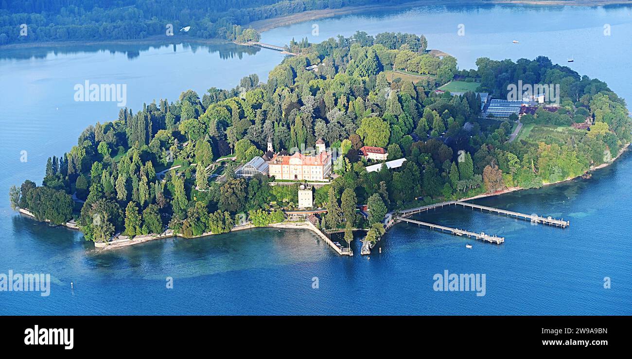 Luft Luftbild Bodensee Insel Mainau Luft Luftbild Bodensee Insel Mainau ...