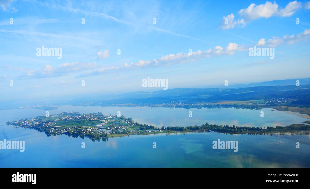 Bodensee insel luftbild hi-res stock photography and images - Alamy