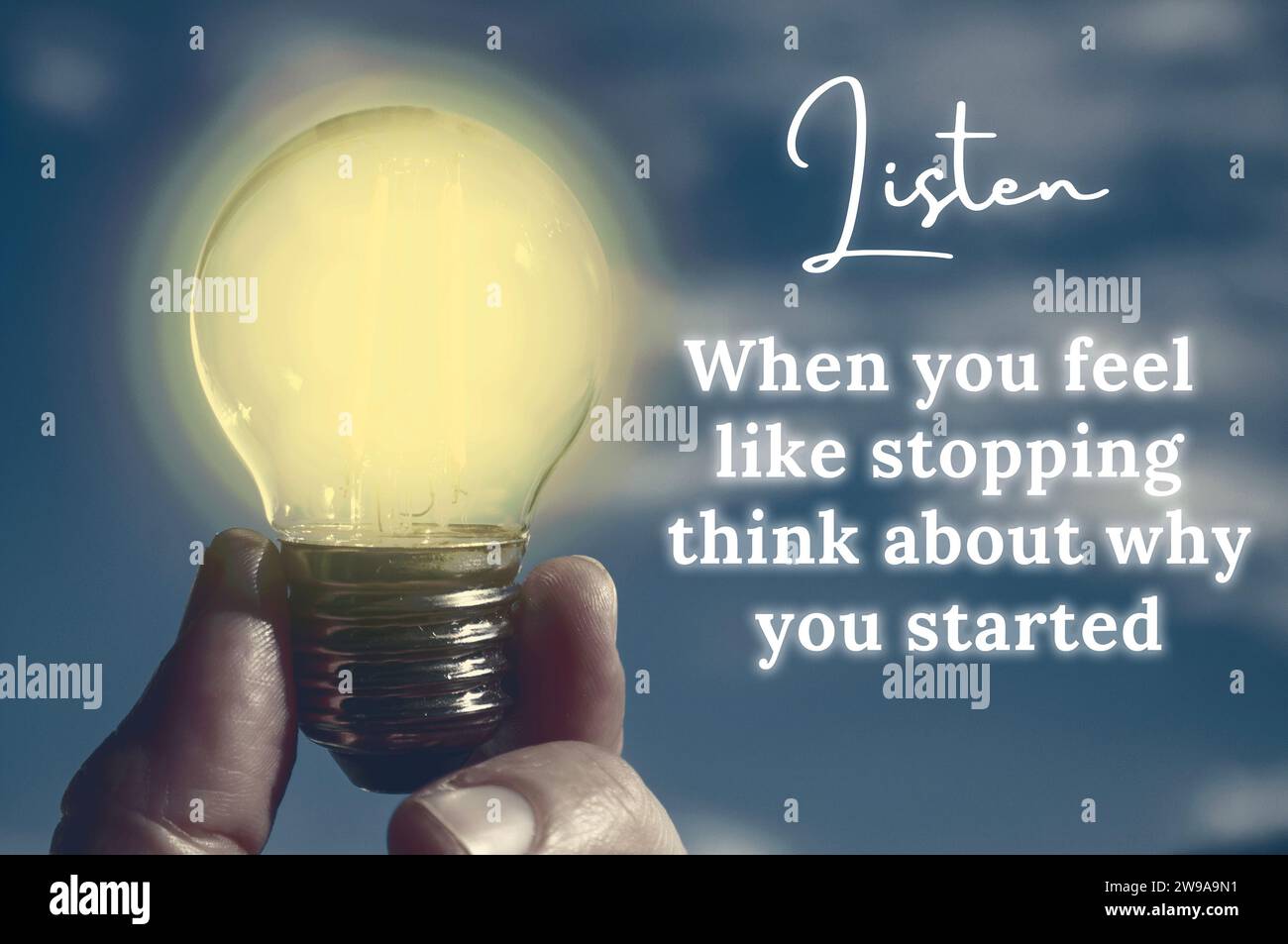 Motivational quotes about life challenges hi-res stock photography and ...