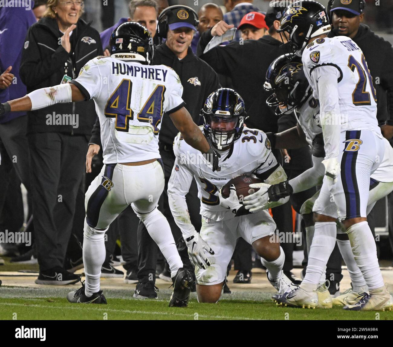 Santa Clara, United States. 25th Dec, 2023. Baltimore Ravens safety ...