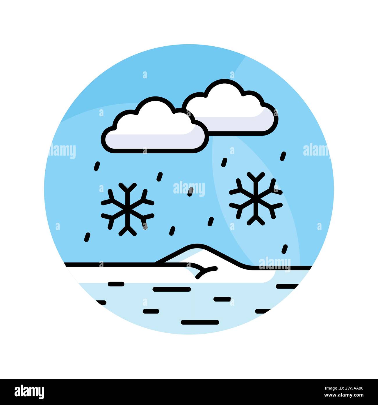 Snow hall Stock Vector Images - Alamy