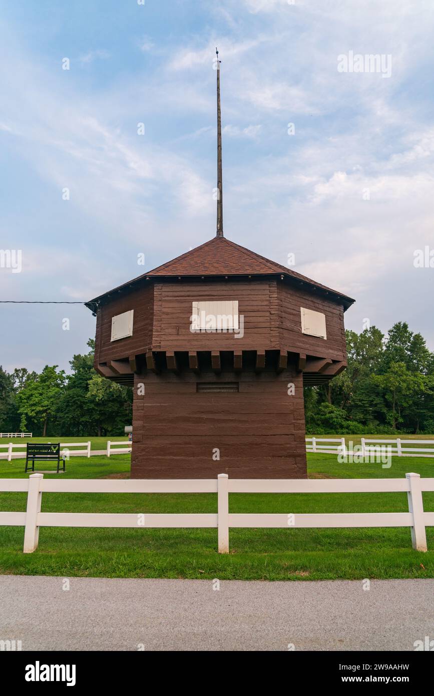 The Mad Anthony Wayne Blockhouse in Erie, PA Stock Photo - Alamy