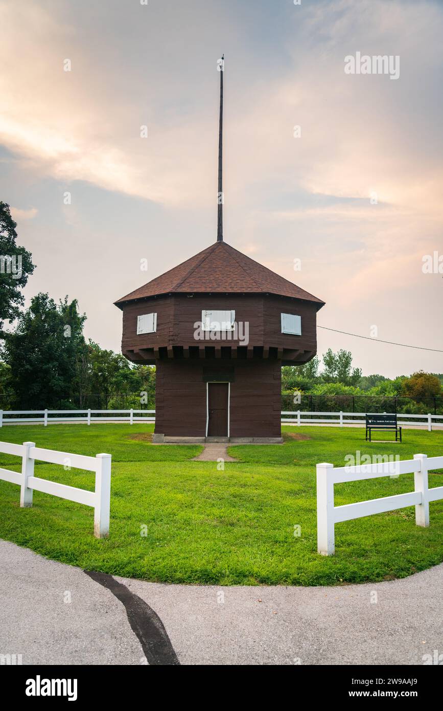 The Mad Anthony Wayne Blockhouse in Erie, PA Stock Photo - Alamy