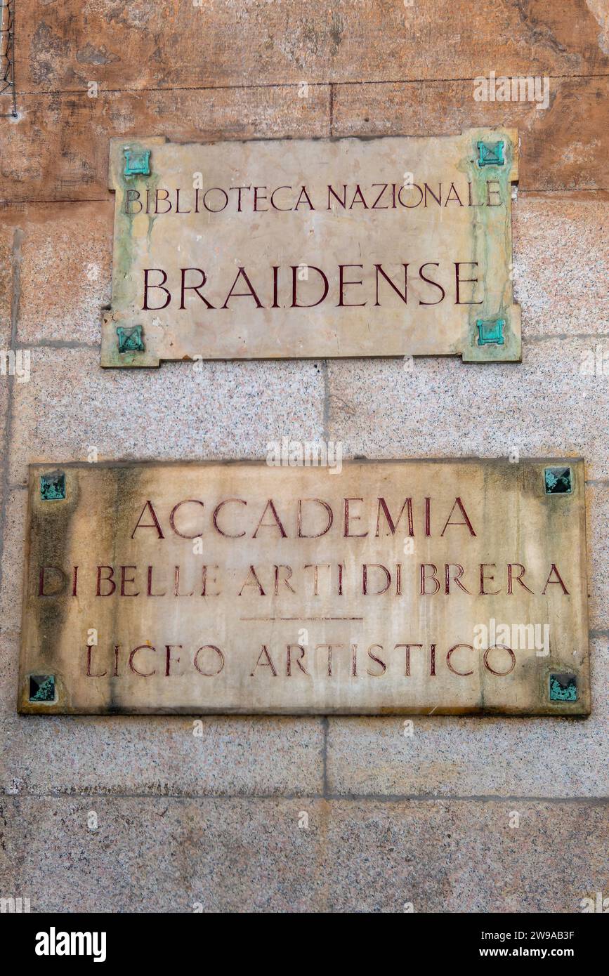 National braidense library hi-res stock photography and images - Alamy