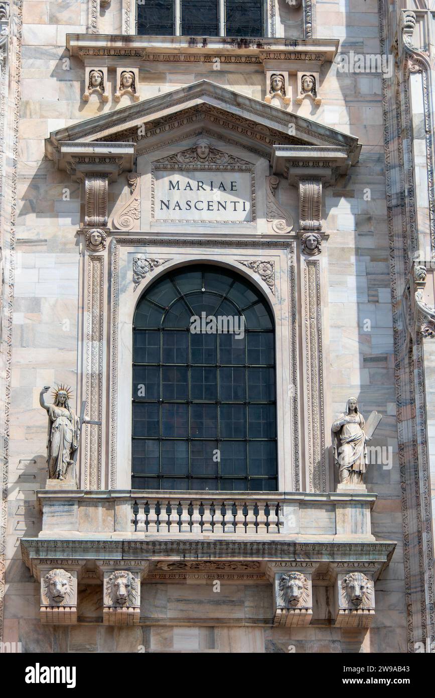 Statue Of Milan Italy