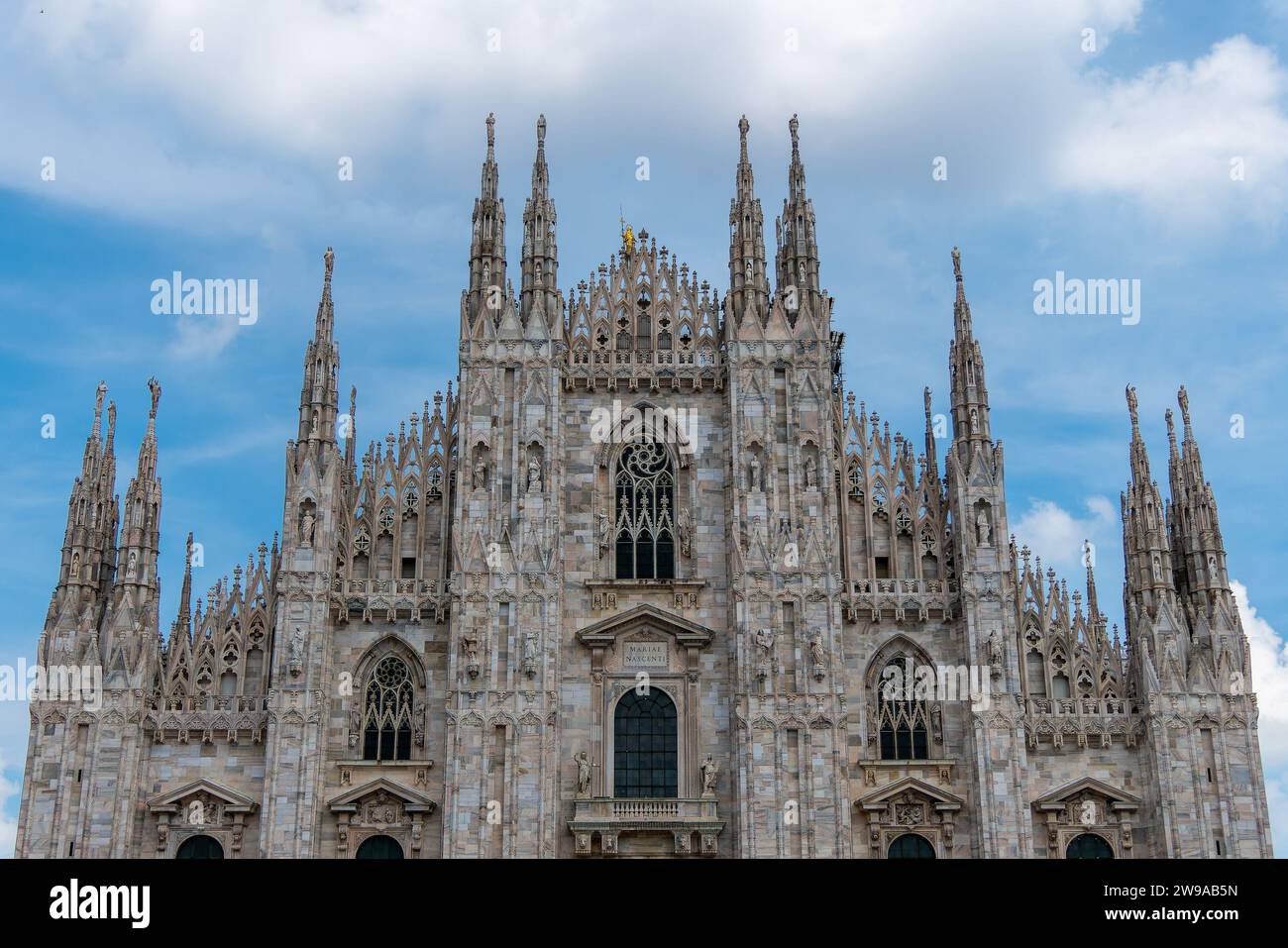 Milan, Italy, July 31, 2023. Milan Cathedral, officially the ...