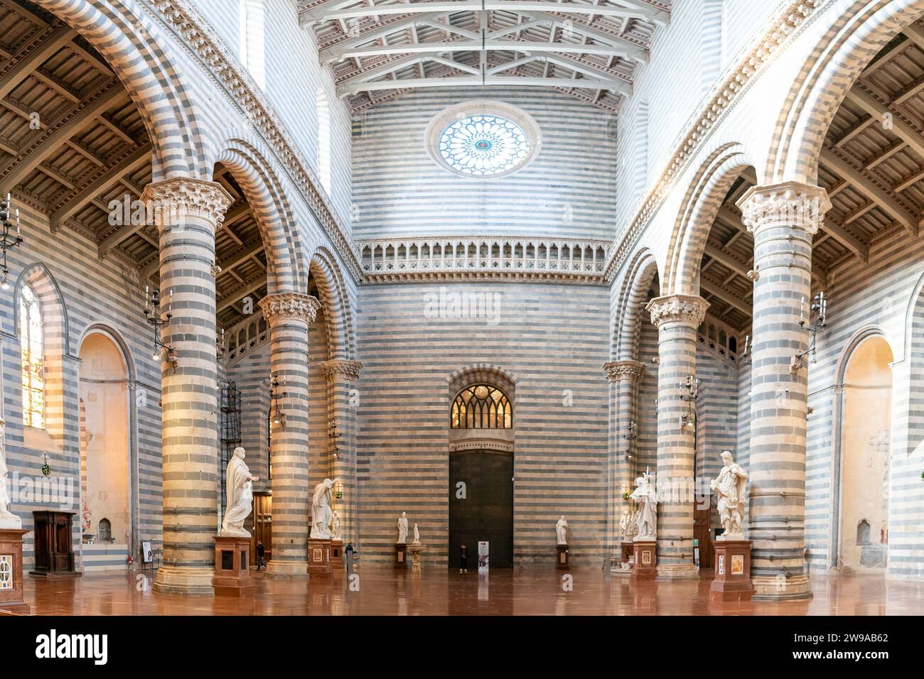 Orvieto, Italy - 18 November, 2023: interior view of the Orvieto ...