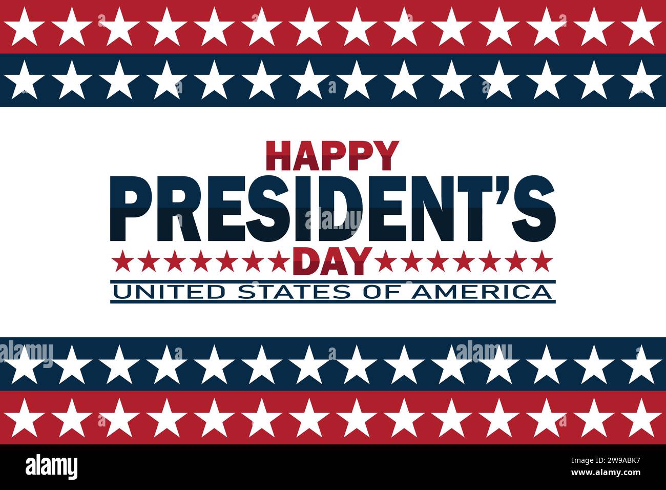 Happy President's Day Vector illustration. Suitable for greeting card ...