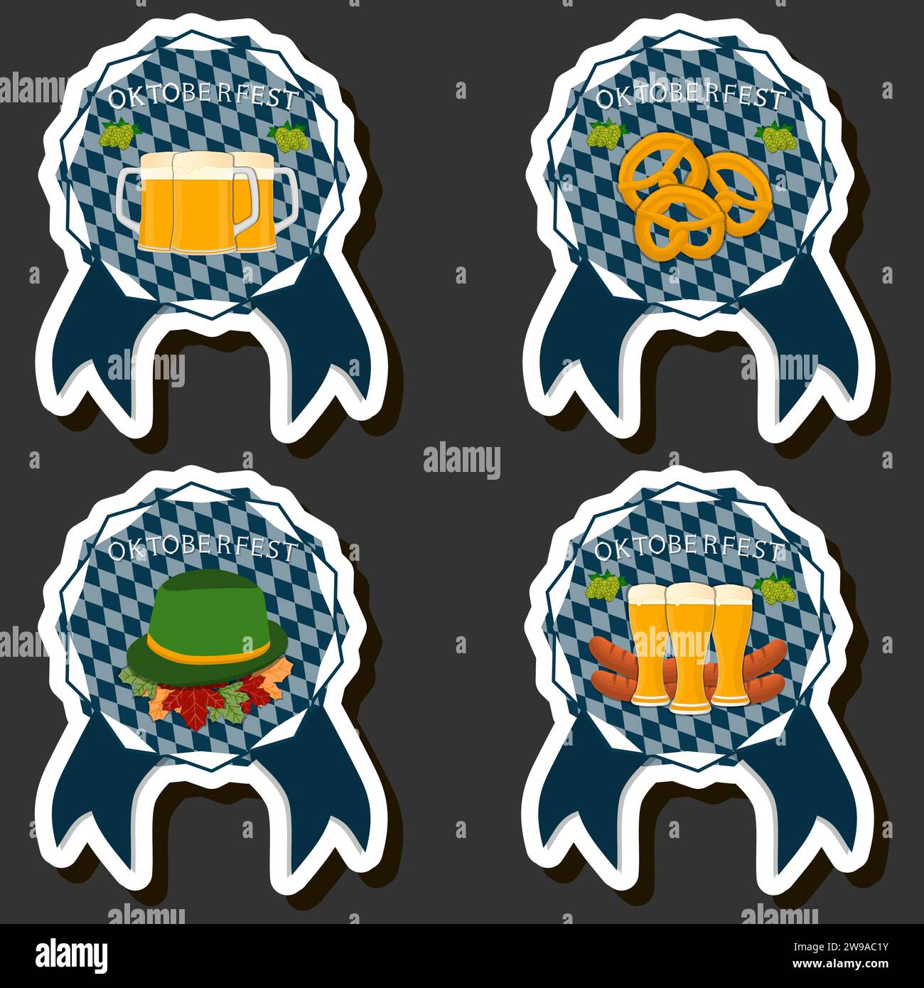 Oktoberfest logo vector vectors hi-res stock photography and images - Alamy