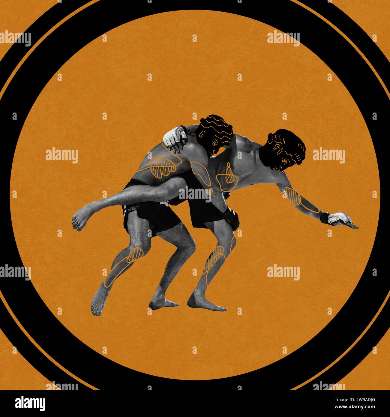 Greek athlete boxing hi-res stock photography and images - Alamy