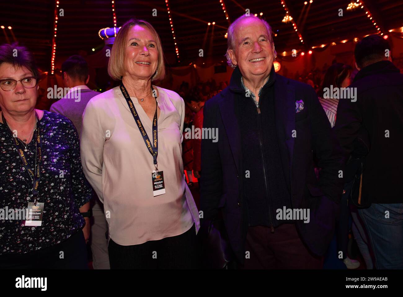 Sybille Beckenbauer und Max Schautzer / 1. Winterprogramm von Zirkus ...