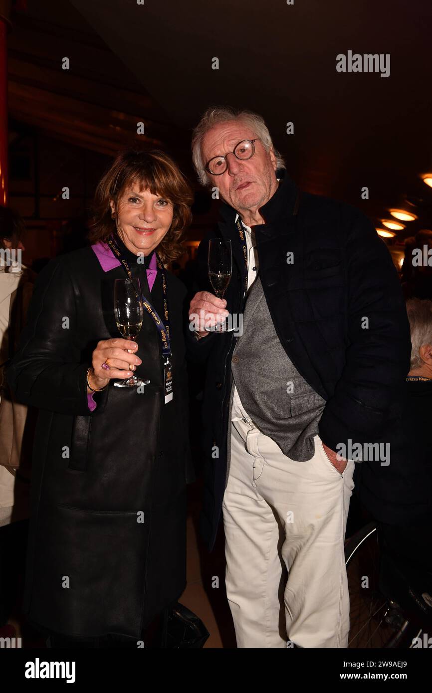 Günther Maria Hammer mit Ehefrau Claudia / 1. Winterprogramm von Zirkus ...