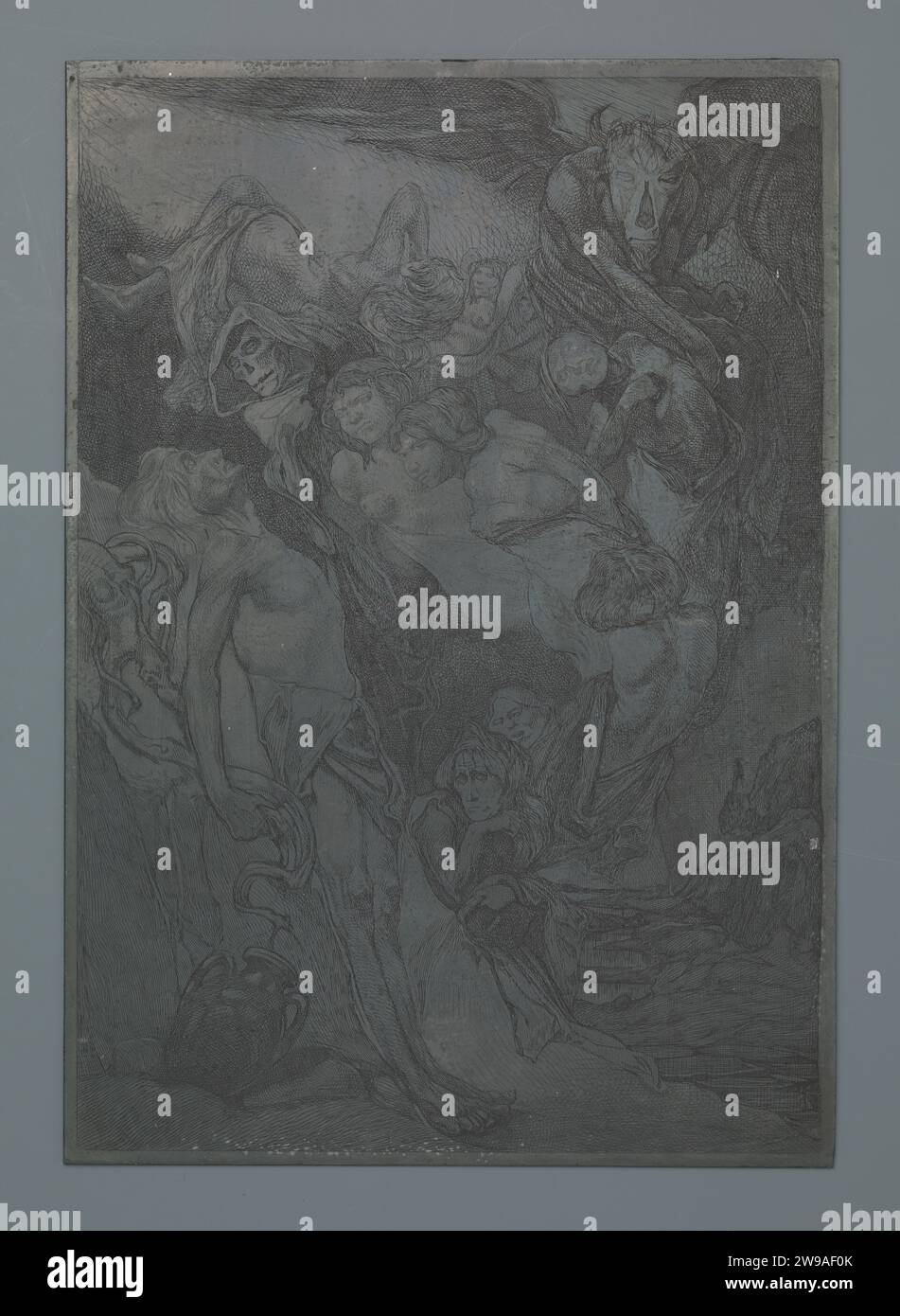 DE DIST, 1881 - 1934 zinc etching Stock Photo - Alamy