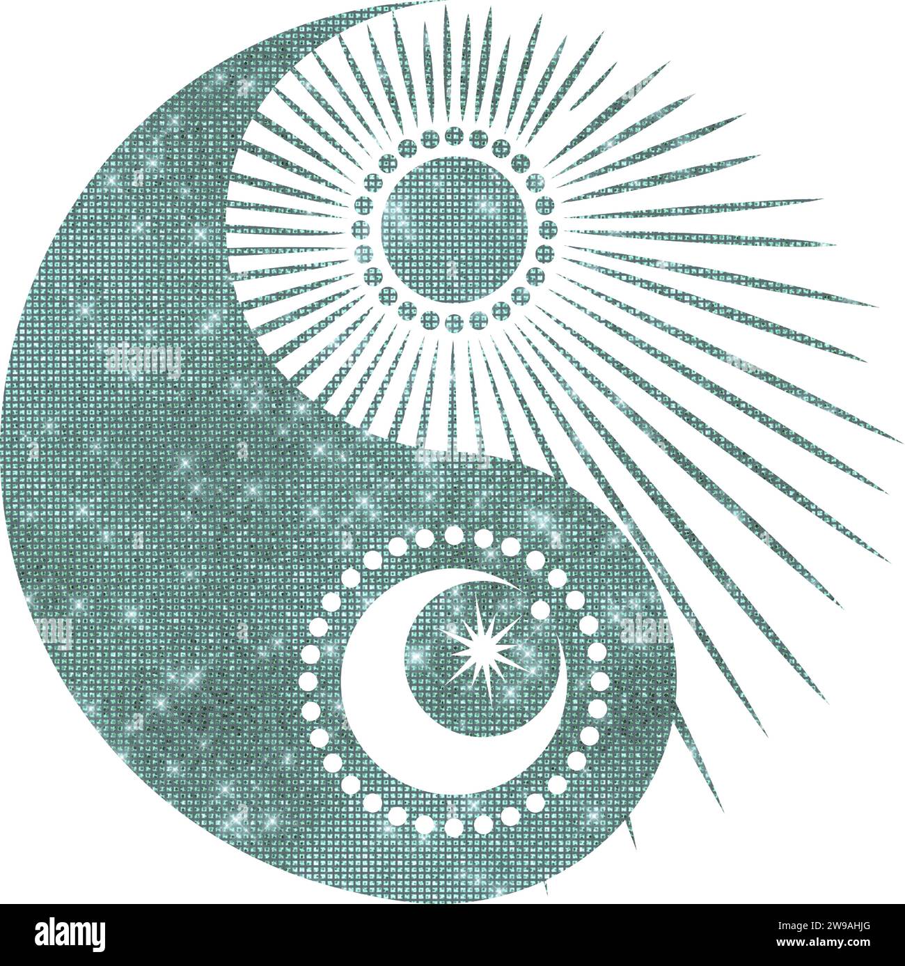 Yin yang sun moon hi-res stock photography and images - Alamy