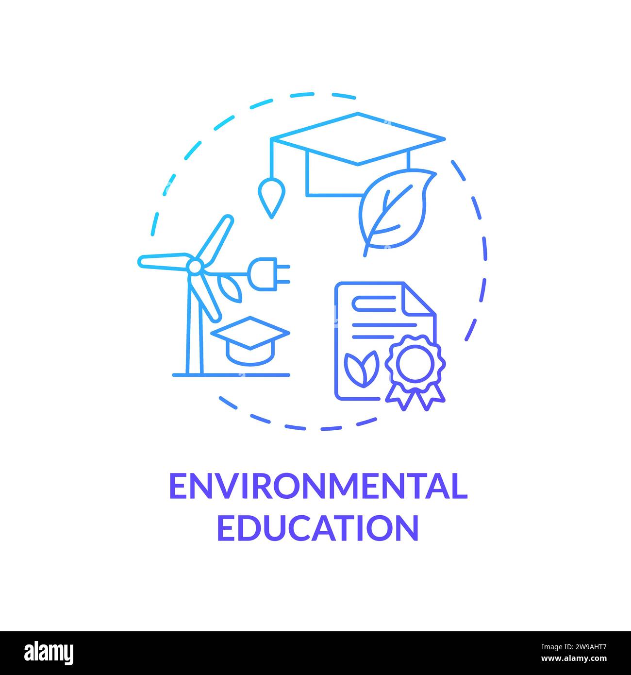 Environmental sustainability school Stock Vector Images - Alamy
