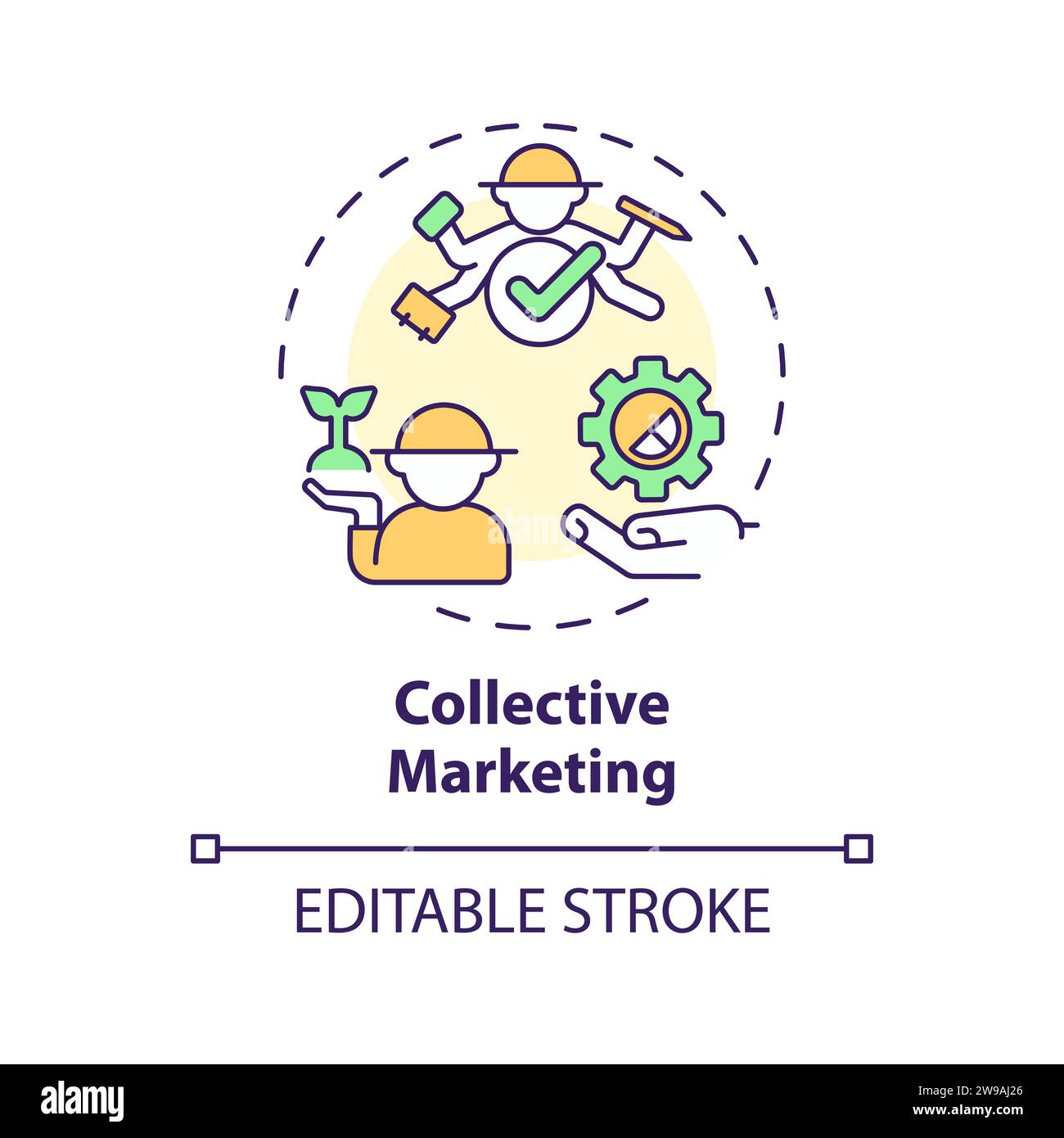 Collective branding hi-res stock photography and images - Alamy