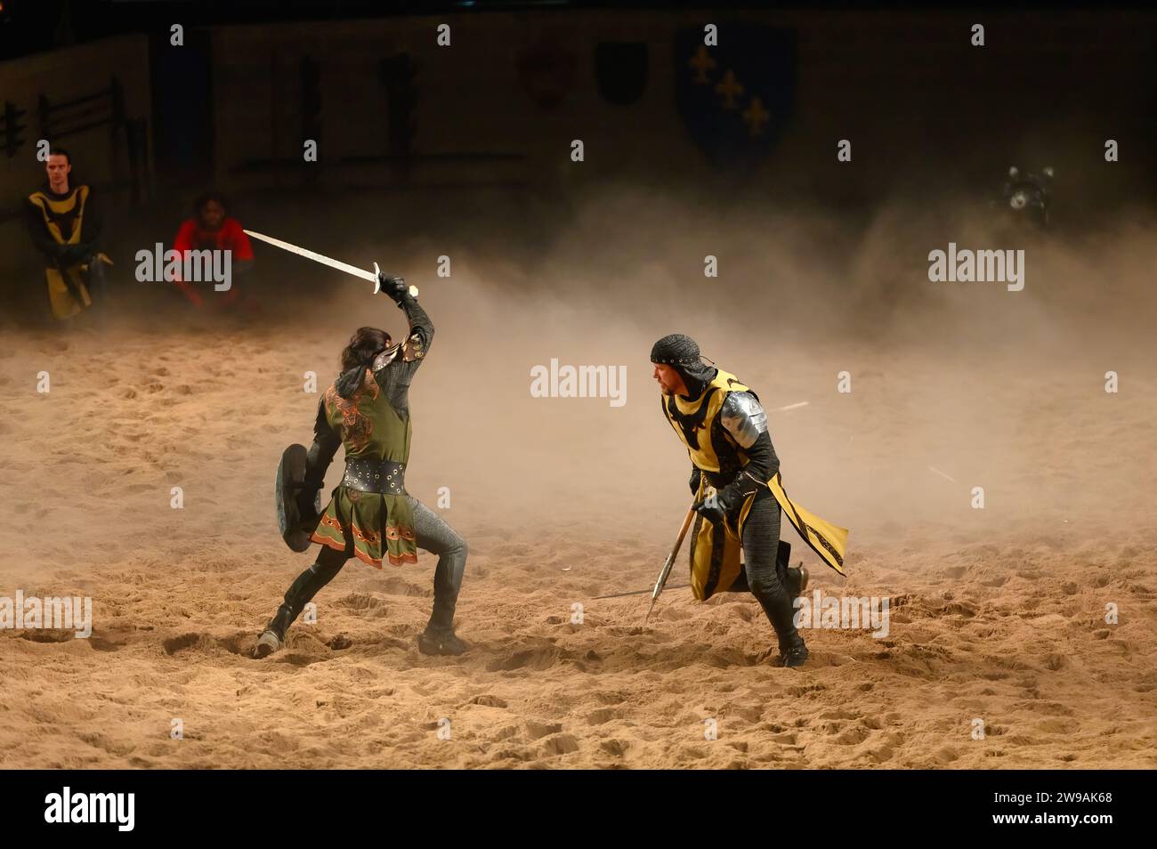 Medieval Times Dinner and Tournament, Toronto, Canada Stock Photo - Alamy