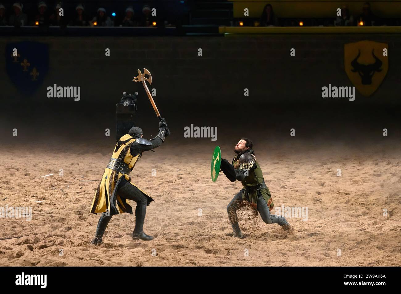 Medieval Times Dinner and Tournament, Toronto, Canada Stock Photo - Alamy