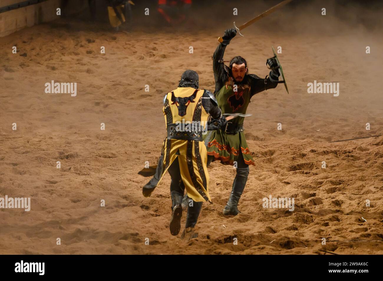Medieval Times Dinner and Tournament, Toronto, Canada Stock Photo - Alamy