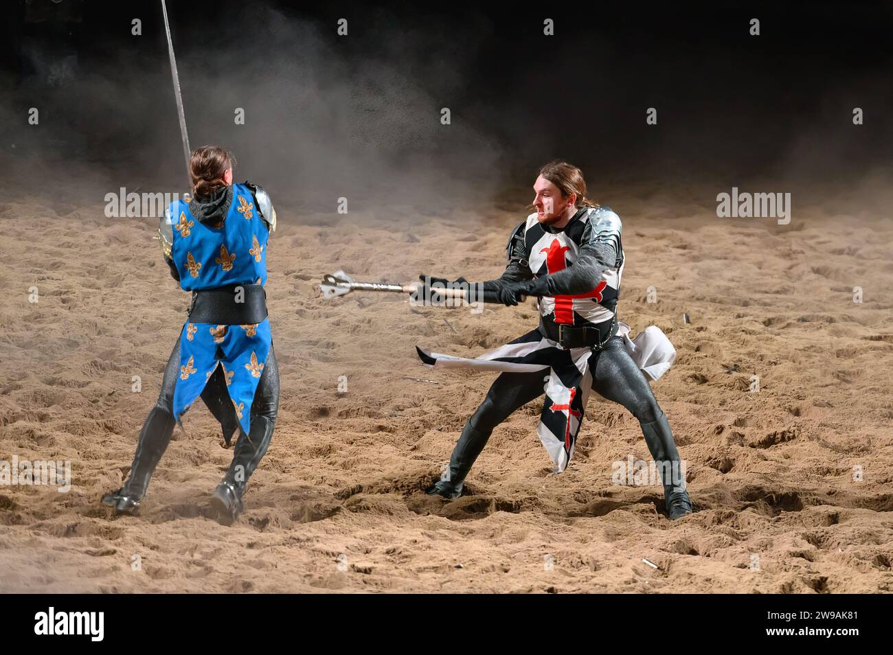 Medieval Times Dinner and Tournament, Toronto, Canada Stock Photo - Alamy