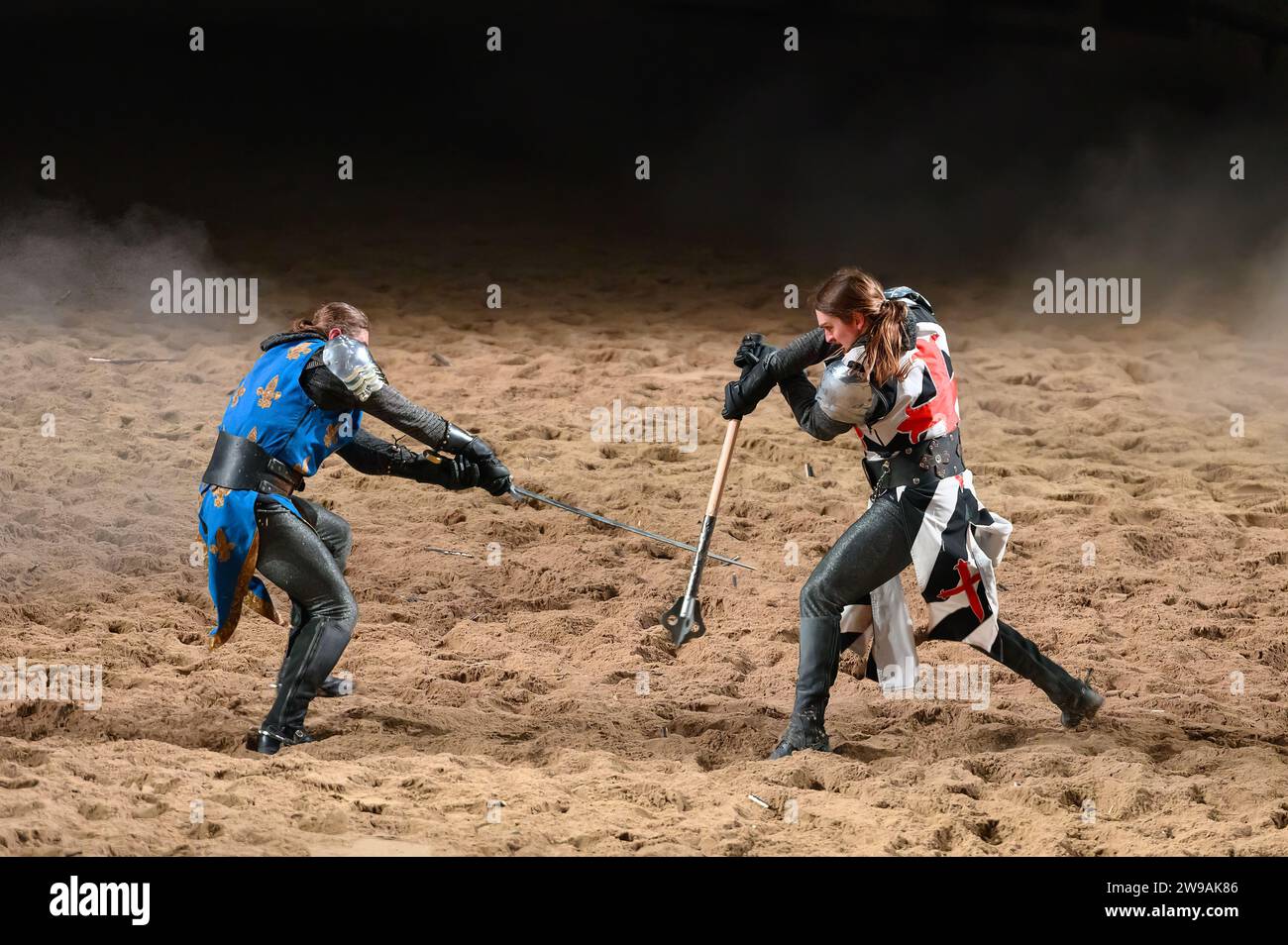 Medieval Times Dinner and Tournament, Toronto, Canada Stock Photo - Alamy