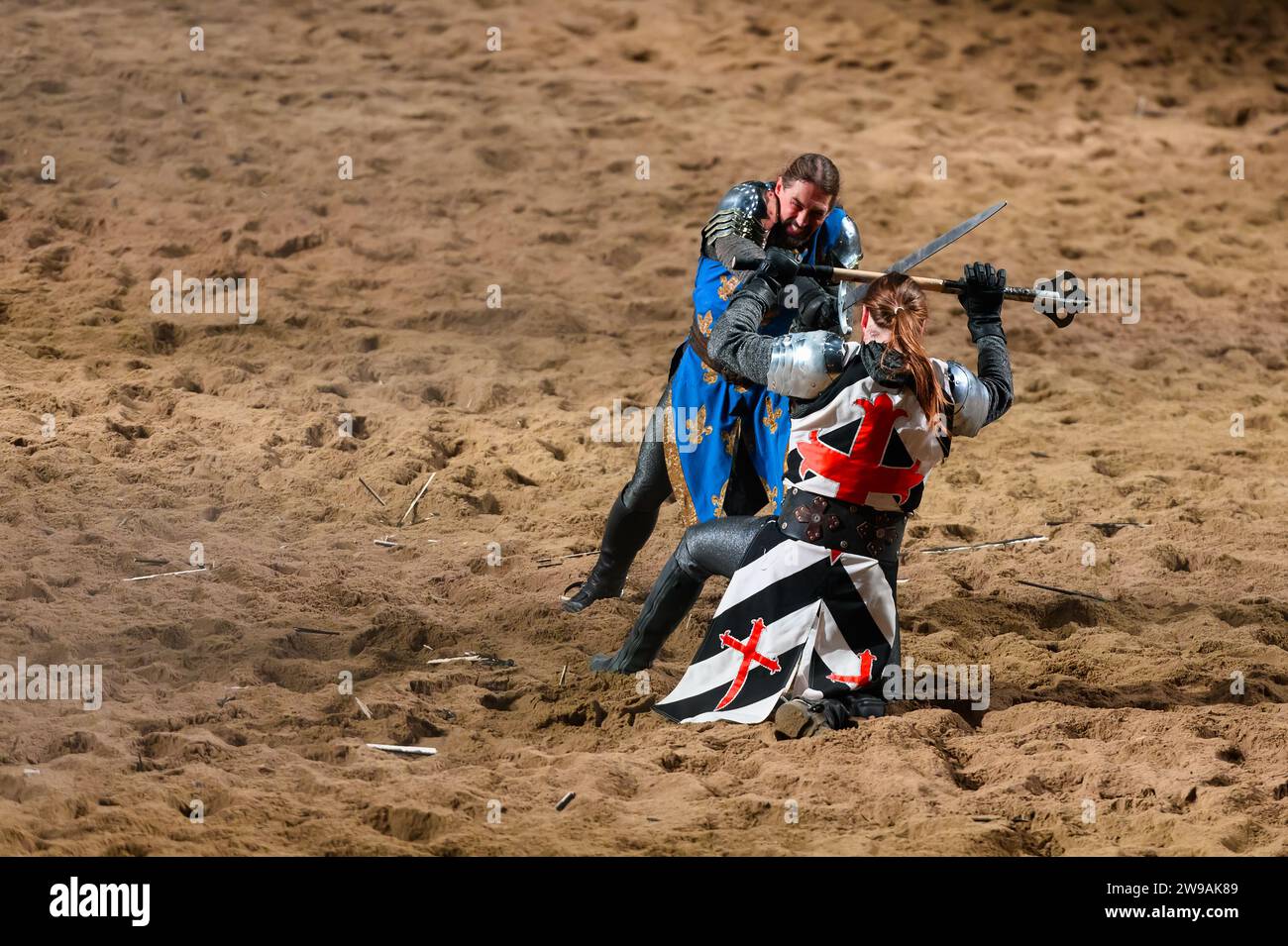 Medieval Times Dinner and Tournament, Toronto, Canada Stock Photo - Alamy
