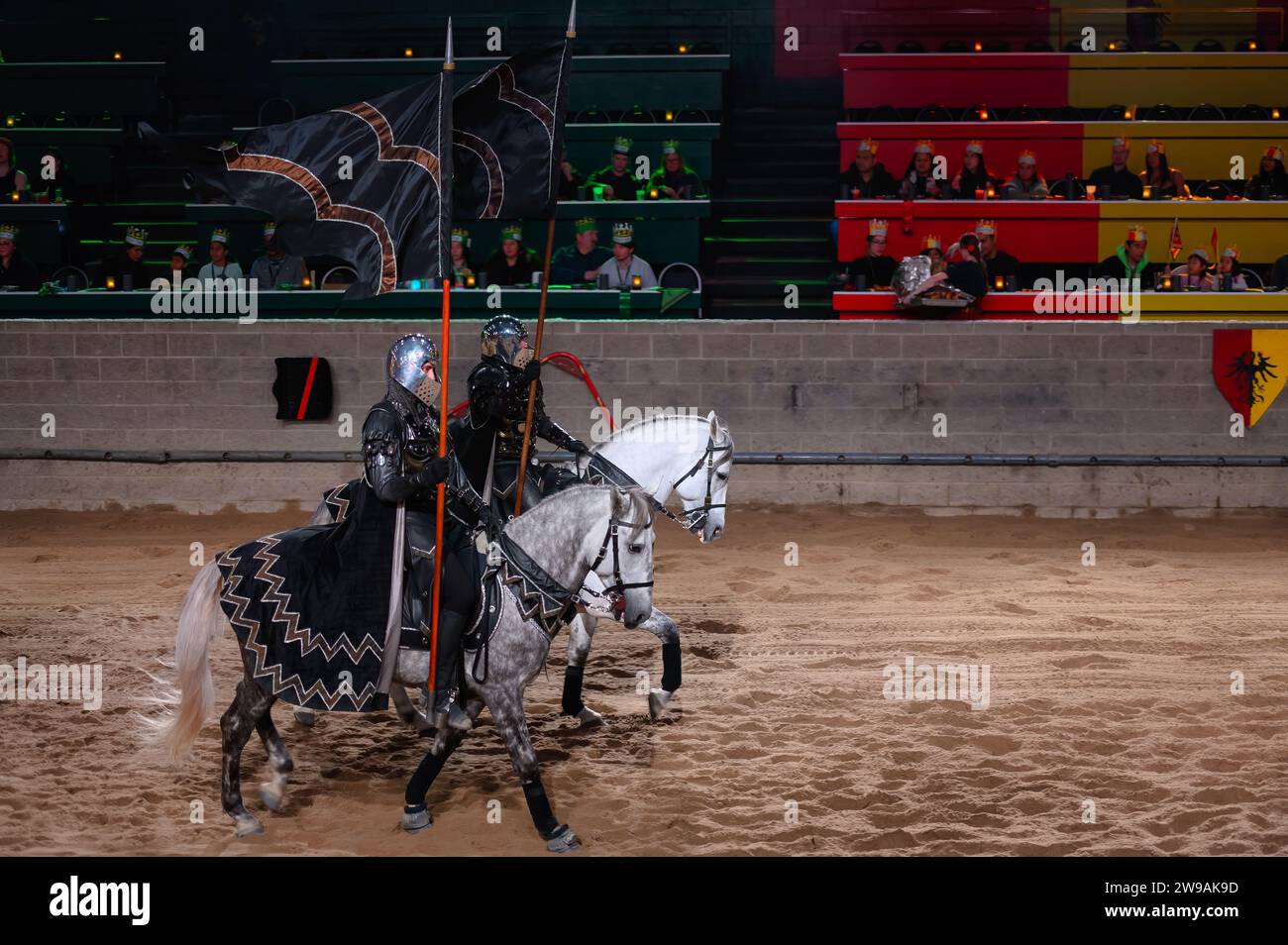 Medieval Times Dinner and Tournament, Toronto, Canada Stock Photo - Alamy
