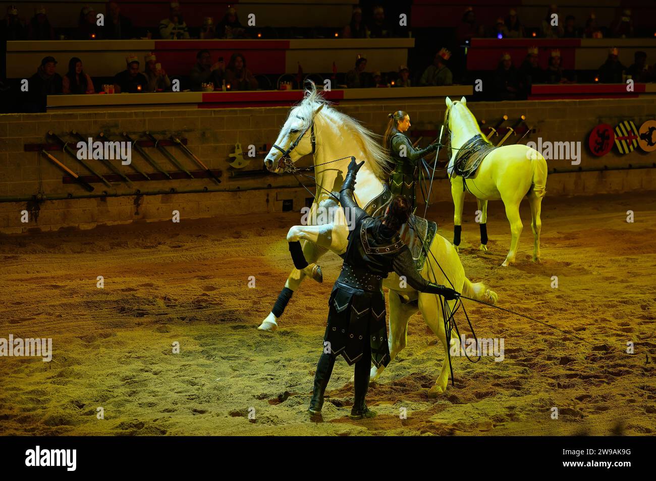 Medieval Times Dinner and Tournament, Toronto, Canada Stock Photo - Alamy