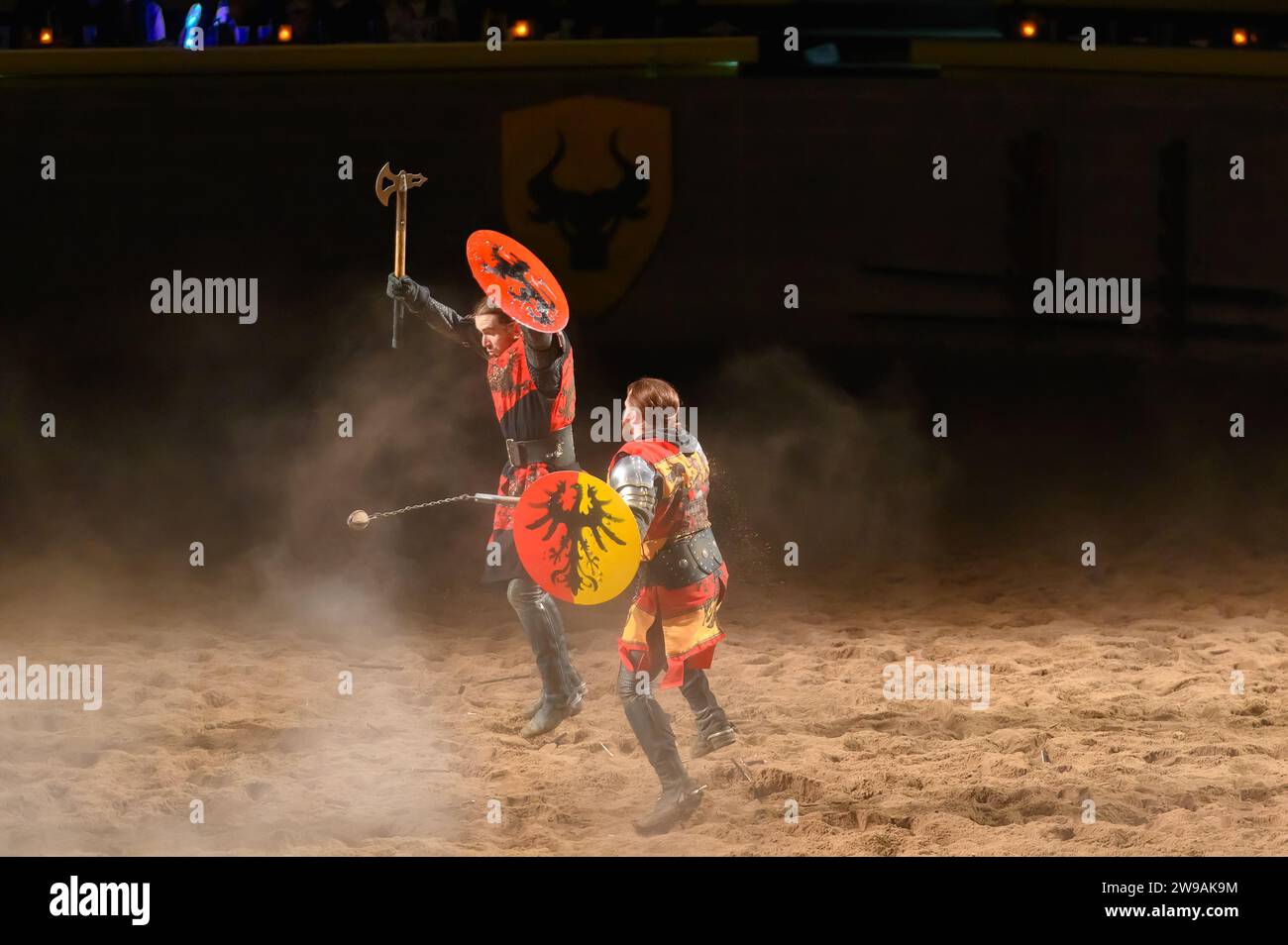 Medieval Times Dinner and Tournament, Toronto, Canada Stock Photo - Alamy