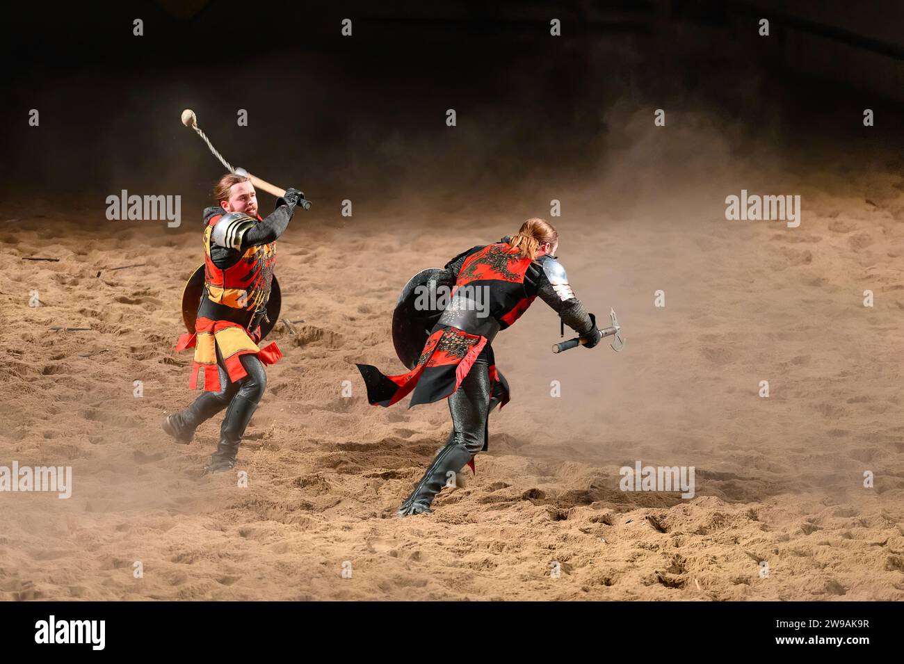 Medieval Times Dinner and Tournament, Toronto, Canada Stock Photo - Alamy