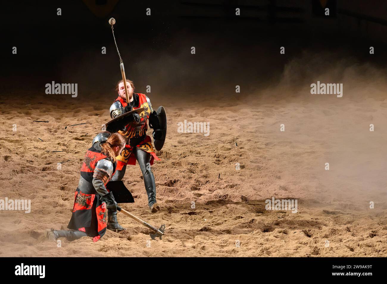 Medieval Times Dinner and Tournament, Toronto, Canada Stock Photo - Alamy