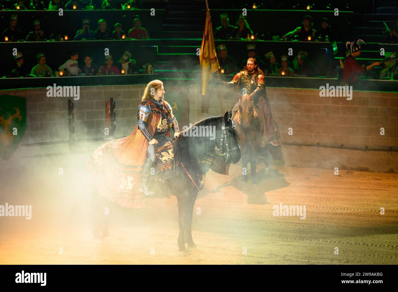 Medieval Times Dinner and Tournament, Toronto, Canada Stock Photo - Alamy