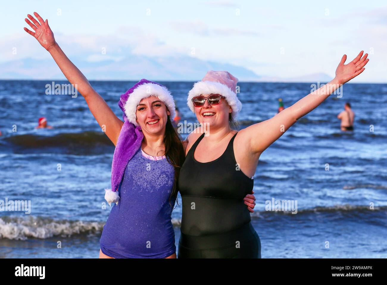 Ayr beach boxing day hi-res stock photography and images - Alamy