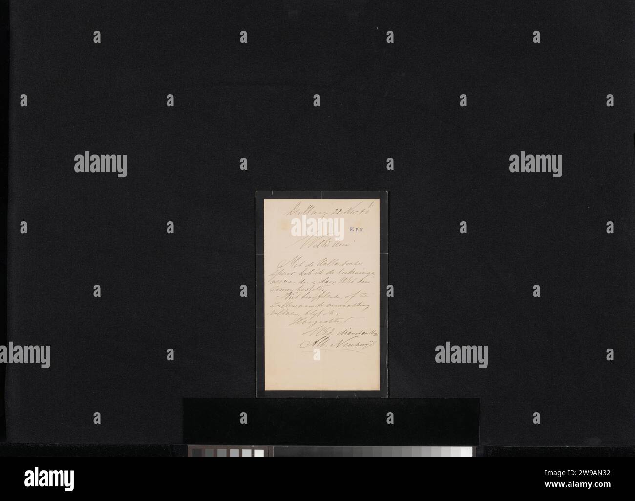 Letter to Frans Buffa and Zonen, Albert Neuhuys (1844-1914), 1880 ...